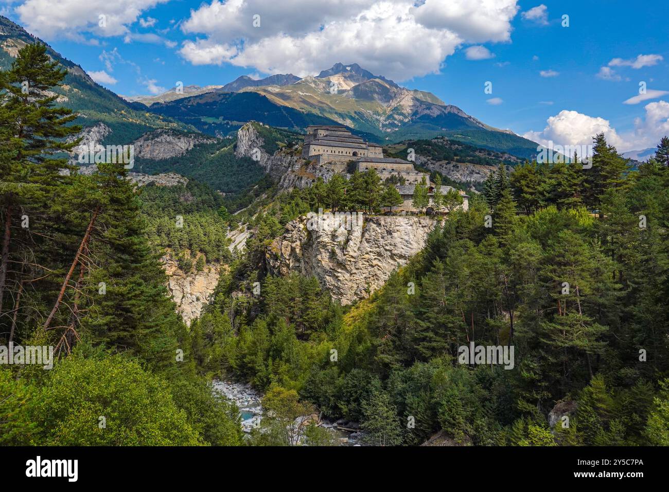 Fort Victor-Emmanuel of the Barrière de L'esseillon, Modane, France ...