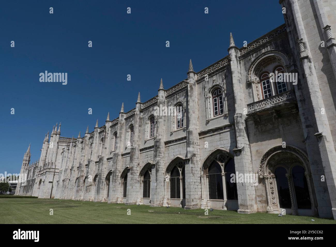 Exterior, The Jerónimos Monastery , example of the late Portuguese ...