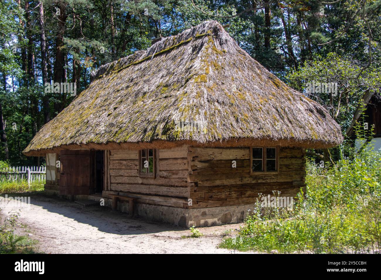 Straw roof texture building hi-res stock photography and images - Alamy