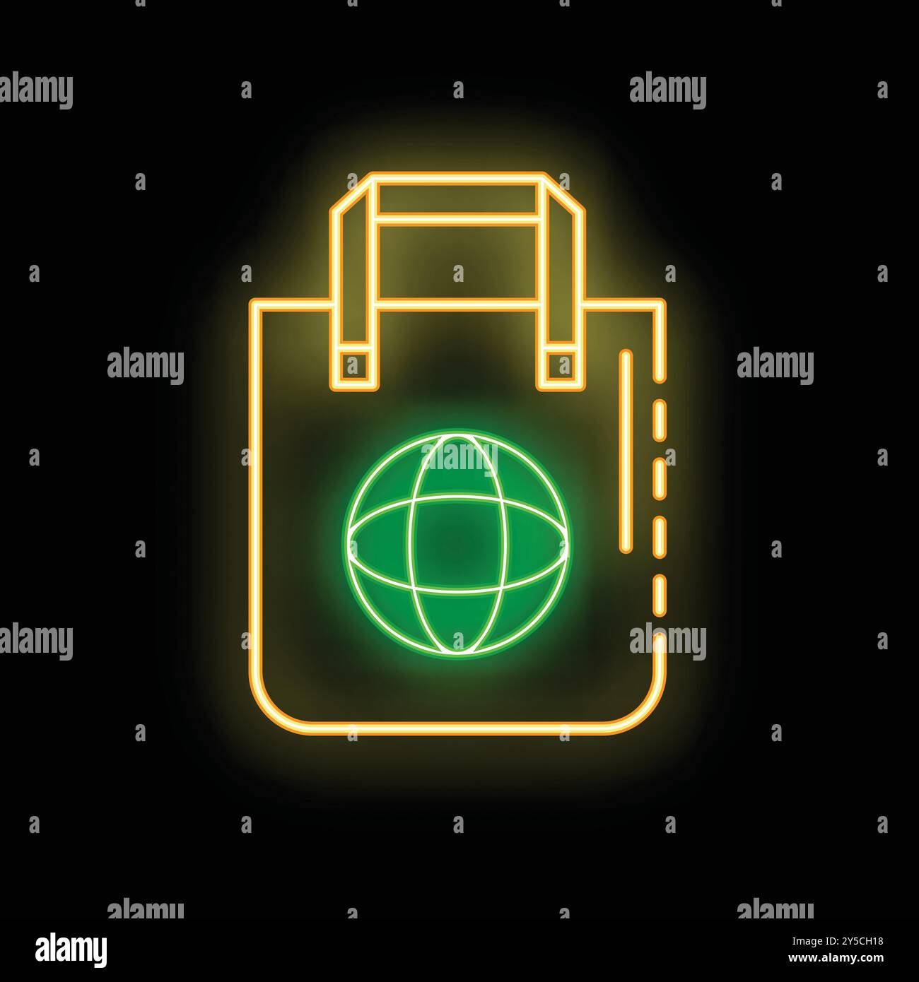 Dark shopping experience Stock Vector Images - Alamy