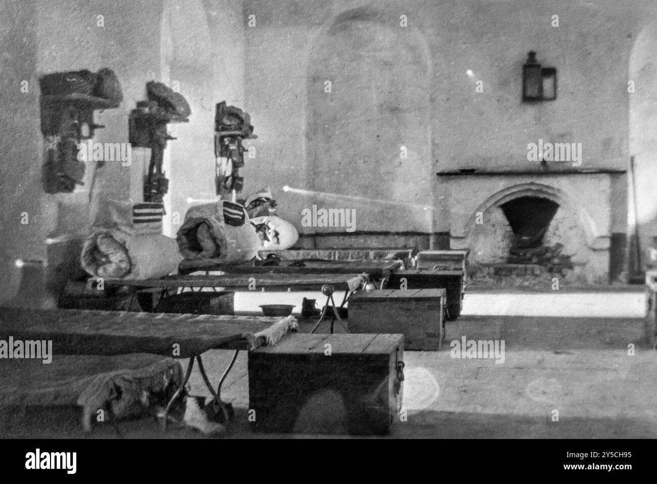 WWi 1916 North West Frontier, British India. Queens Regiment Barracks ...