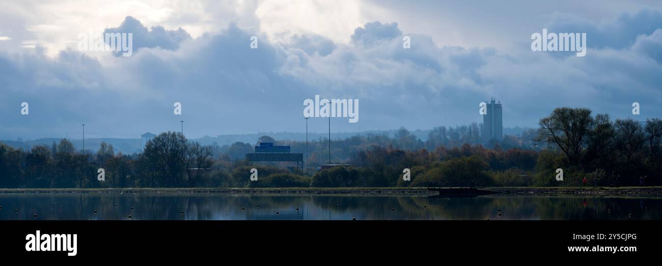 View the city from Strathclyde Country Park, North Lanarkshire ...