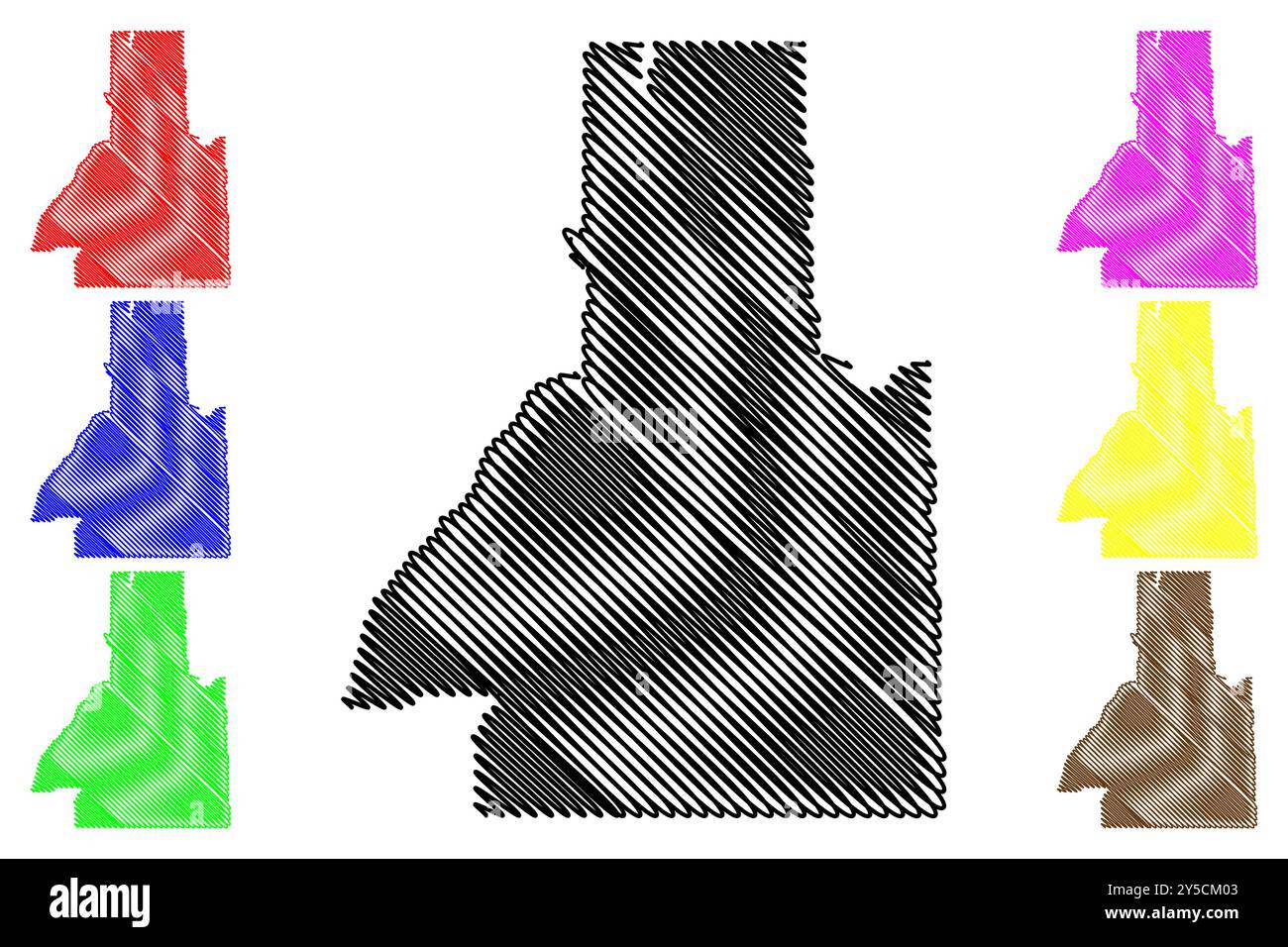 Division No. 15 (Canada, Saskatchewan Province, North America) map ...