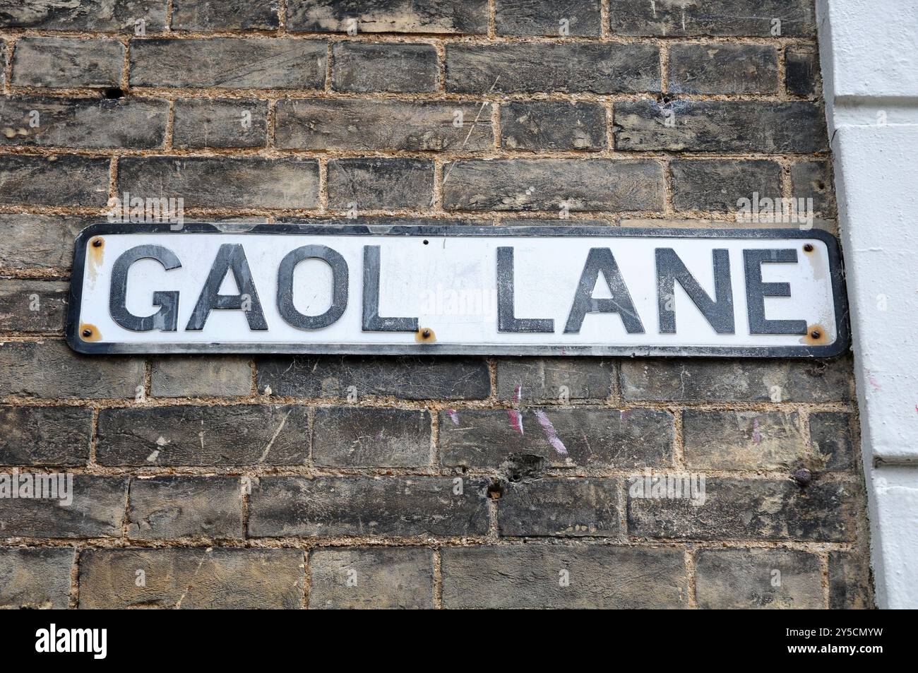 Gaol sign hi-res stock photography and images - Alamy