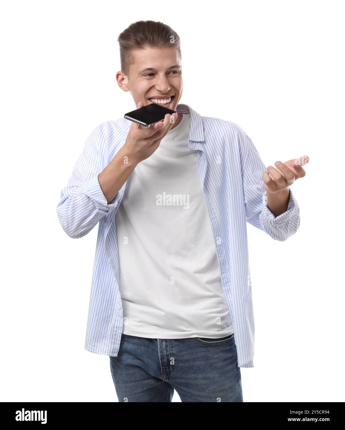 Voice recording app Cut Out Stock Images & Pictures - Alamy