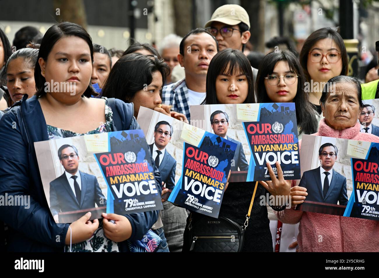 London, UK. 21st Sept 2024. Demonstration calling for an end of ...