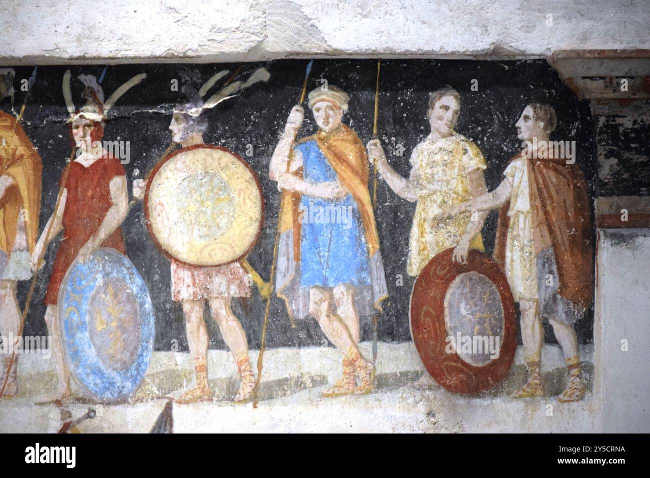 Ancient Macedonian burial art Stock Photo - Alamy