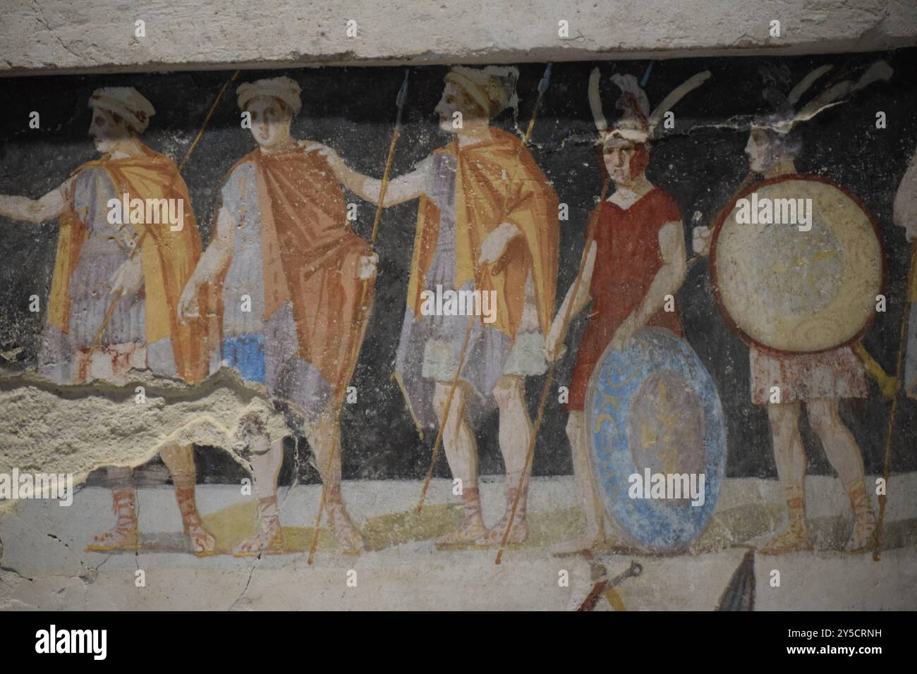 Ancient Macedonian burial art Stock Photo - Alamy