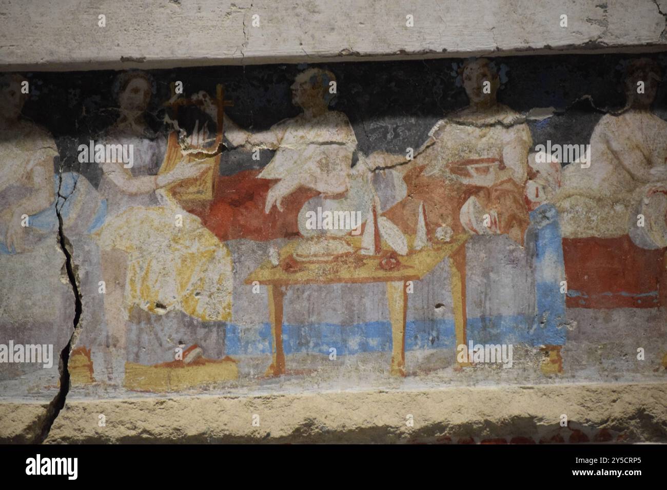 Ancient Macedonian burial art Stock Photo - Alamy