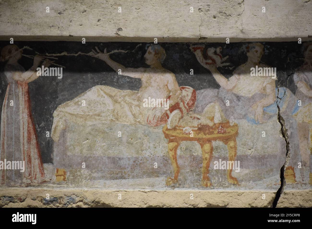 Ancient Macedonian burial art Stock Photo - Alamy