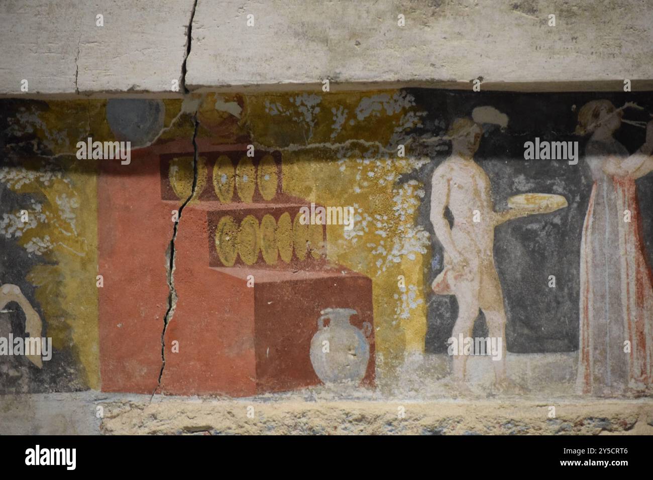 Ancient Macedonian burial art Stock Photo - Alamy
