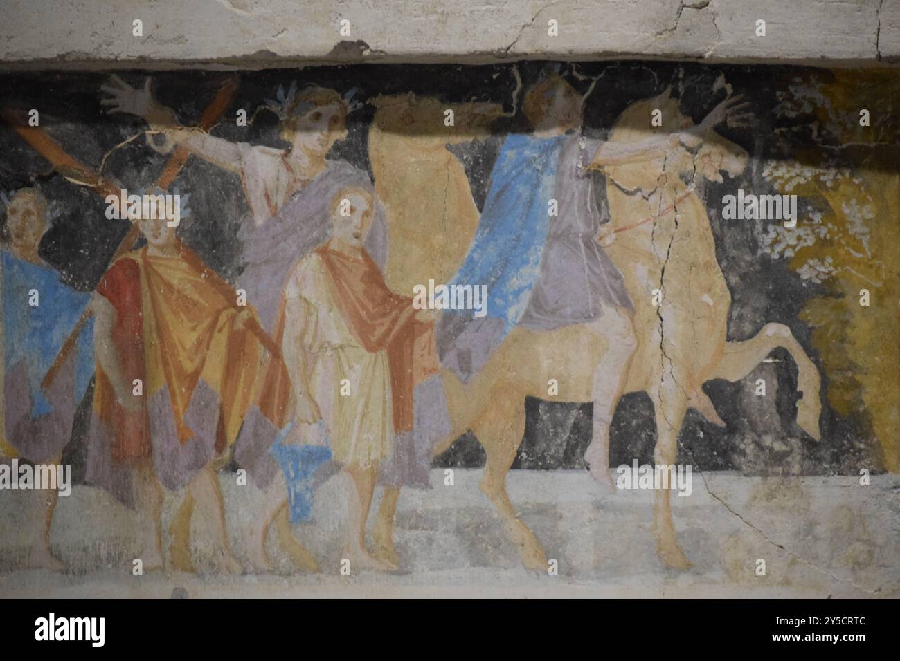 Ancient Macedonian burial art Stock Photo - Alamy