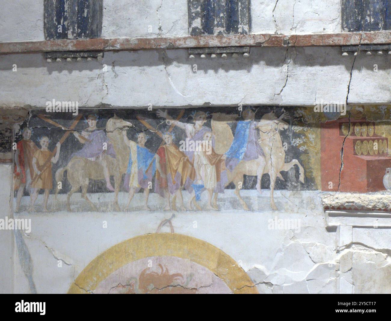 Ancient Macedonian burial art Stock Photo - Alamy