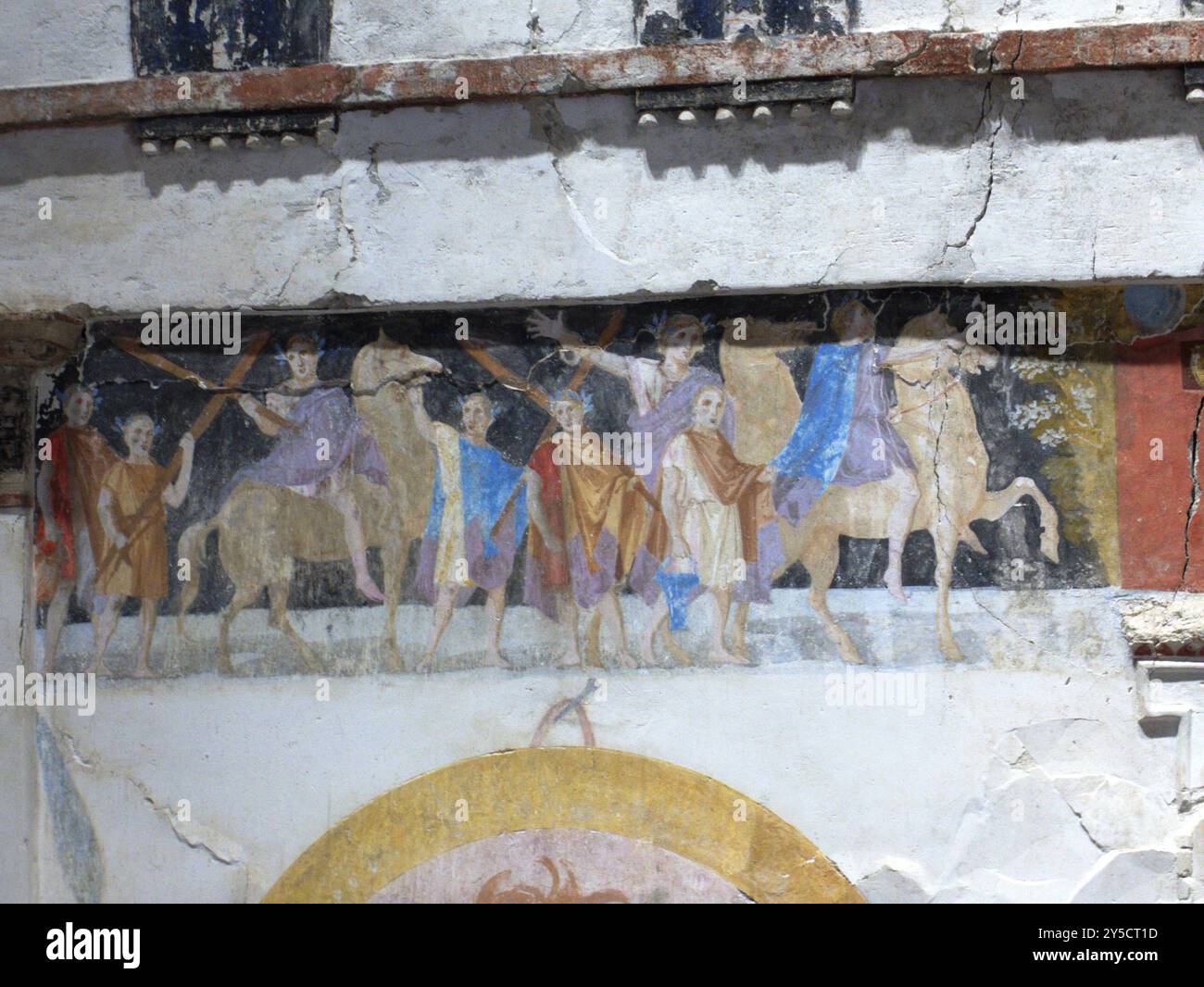 Ancient Macedonian burial art Stock Photo - Alamy