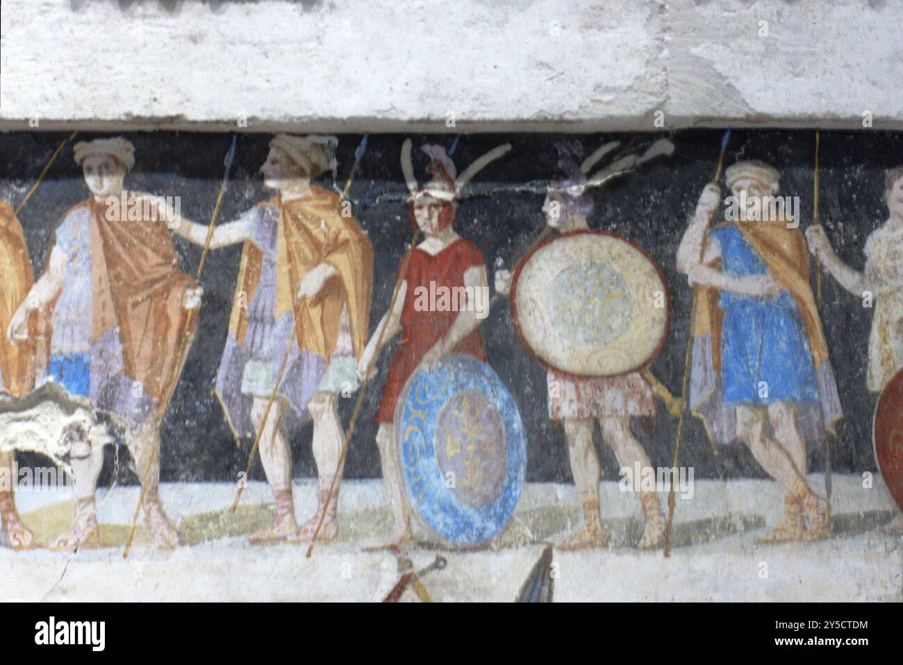 Ancient Macedonian burial art Stock Photo - Alamy