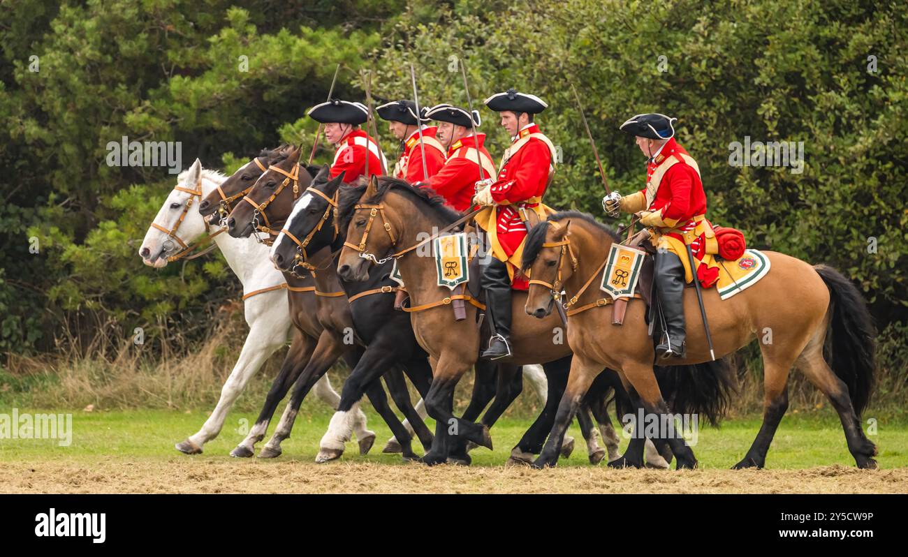 Prestonpans, East Lothian, Scotland, UK, 21st September 2024. Battle of ...