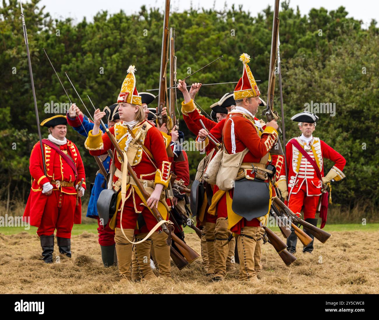 Prestonpans, East Lothian, Scotland, UK, 21st September 2024. Battle of ...