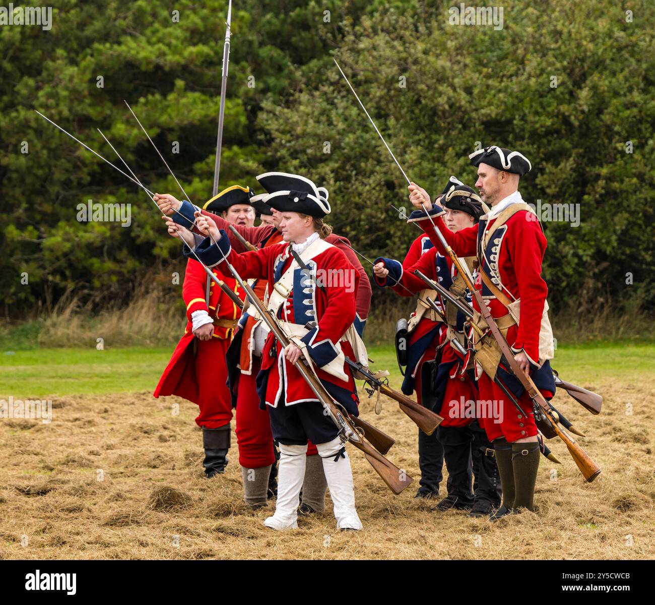 Prestonpans, East Lothian, Scotland, UK, 21st September 2024. Battle of ...