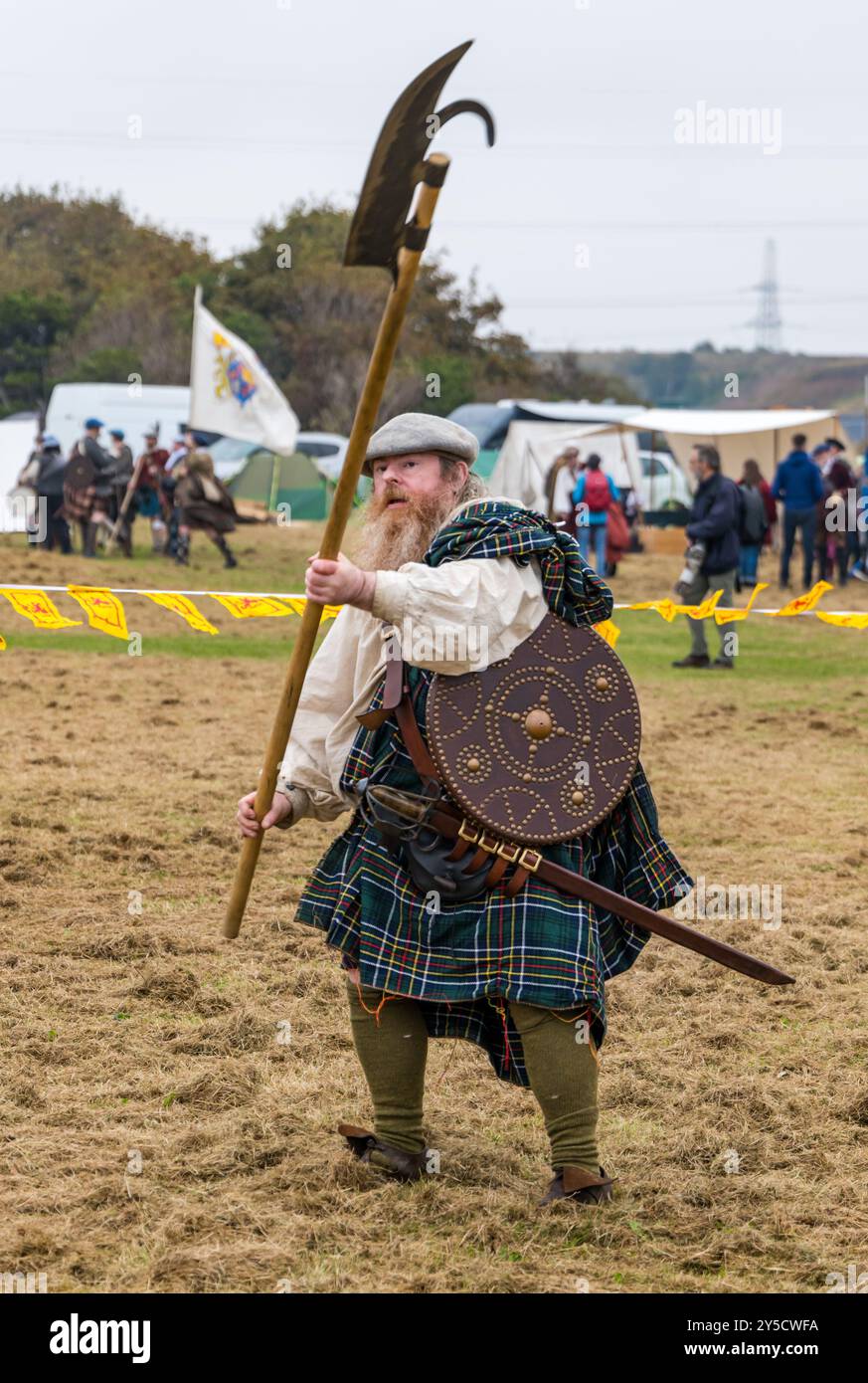 Prestonpans, East Lothian, Scotland, UK, 21st September 2024. Battle of ...