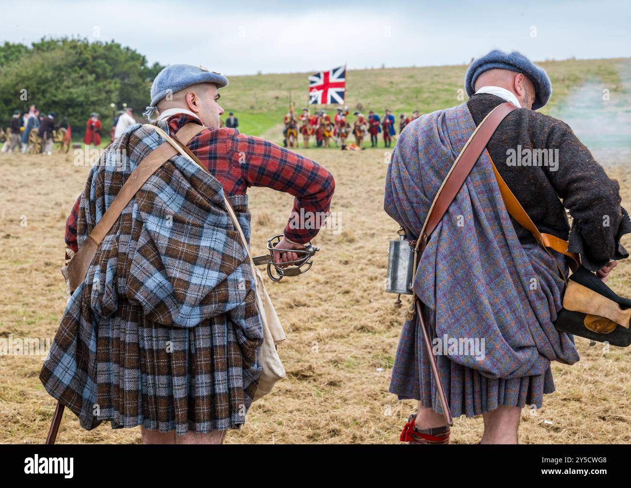 Prestonpans, East Lothian, Scotland, UK, 21st September 2024. Battle of ...