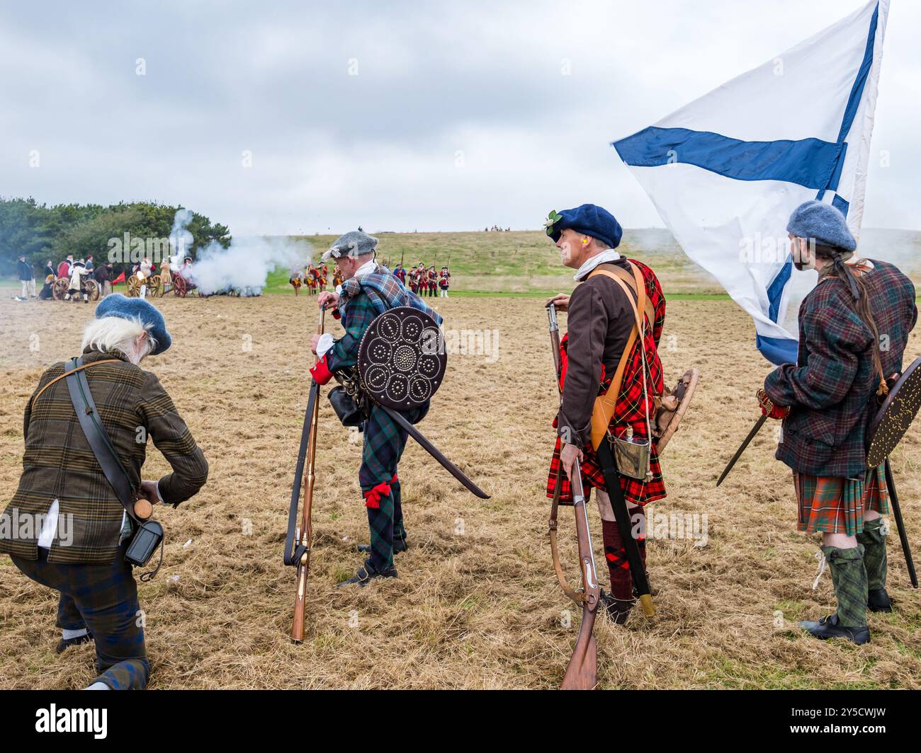 Prestonpans, East Lothian, Scotland, UK, 21st September 2024. Battle of ...