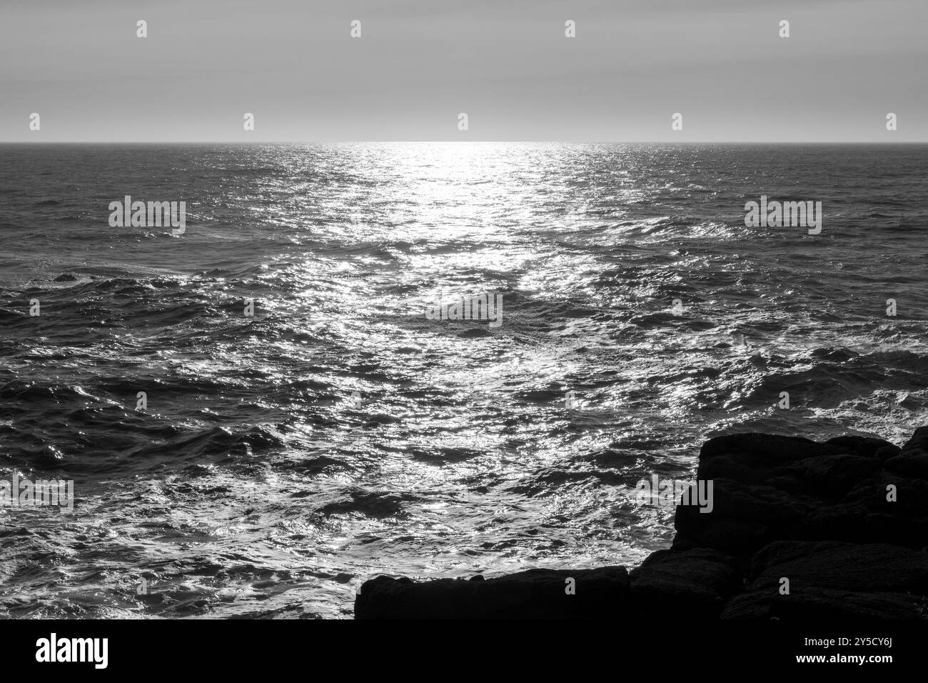 Waves Crashing on Rocks, Boiler Bay State Park, Oregon Coast, USA Stock ...