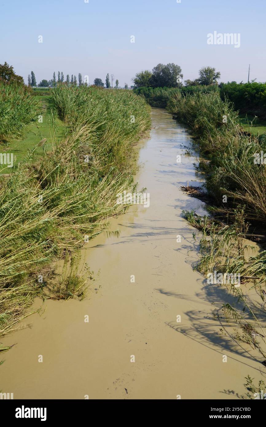 Romagna flooding 2024: Lamone area Stock Photo - Alamy