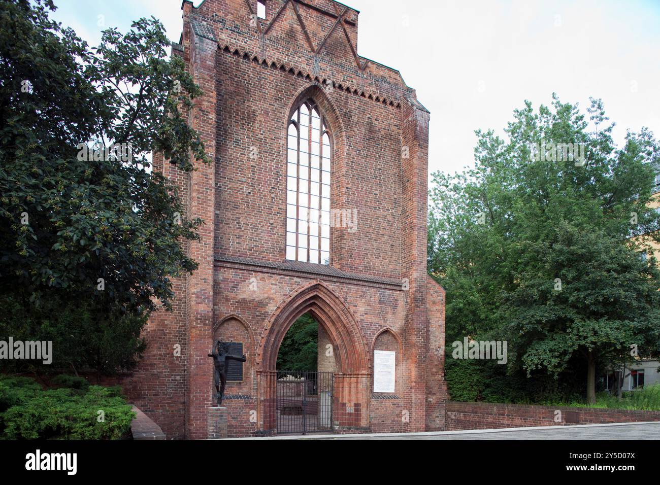 The historic remains of the Franciscan Monastery stand quietly amidst ...