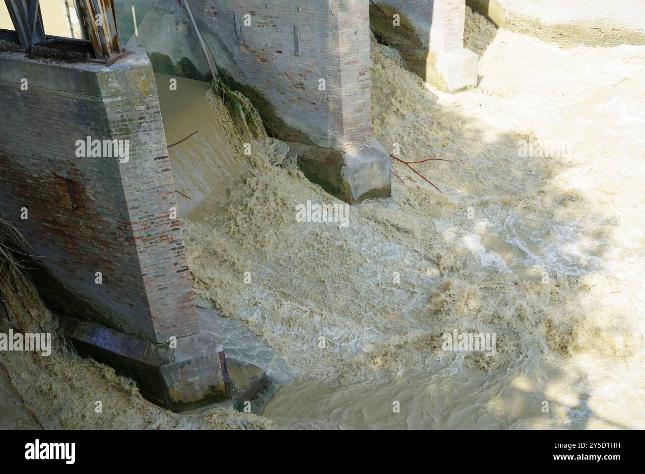 Romagna flooding 2024: Lamone area Stock Photo - Alamy