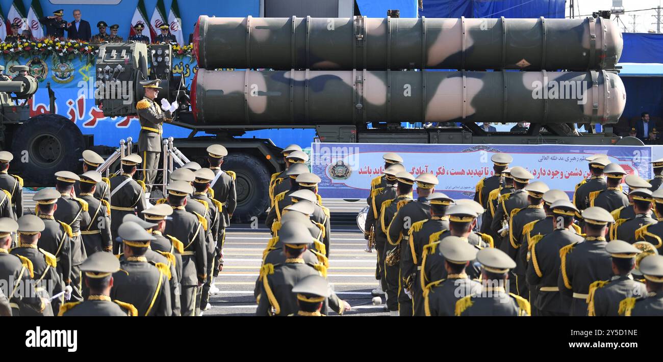 Tehran. 21st Sep, 2024. This photo taken on Sept. 21, 2024 shows a ...