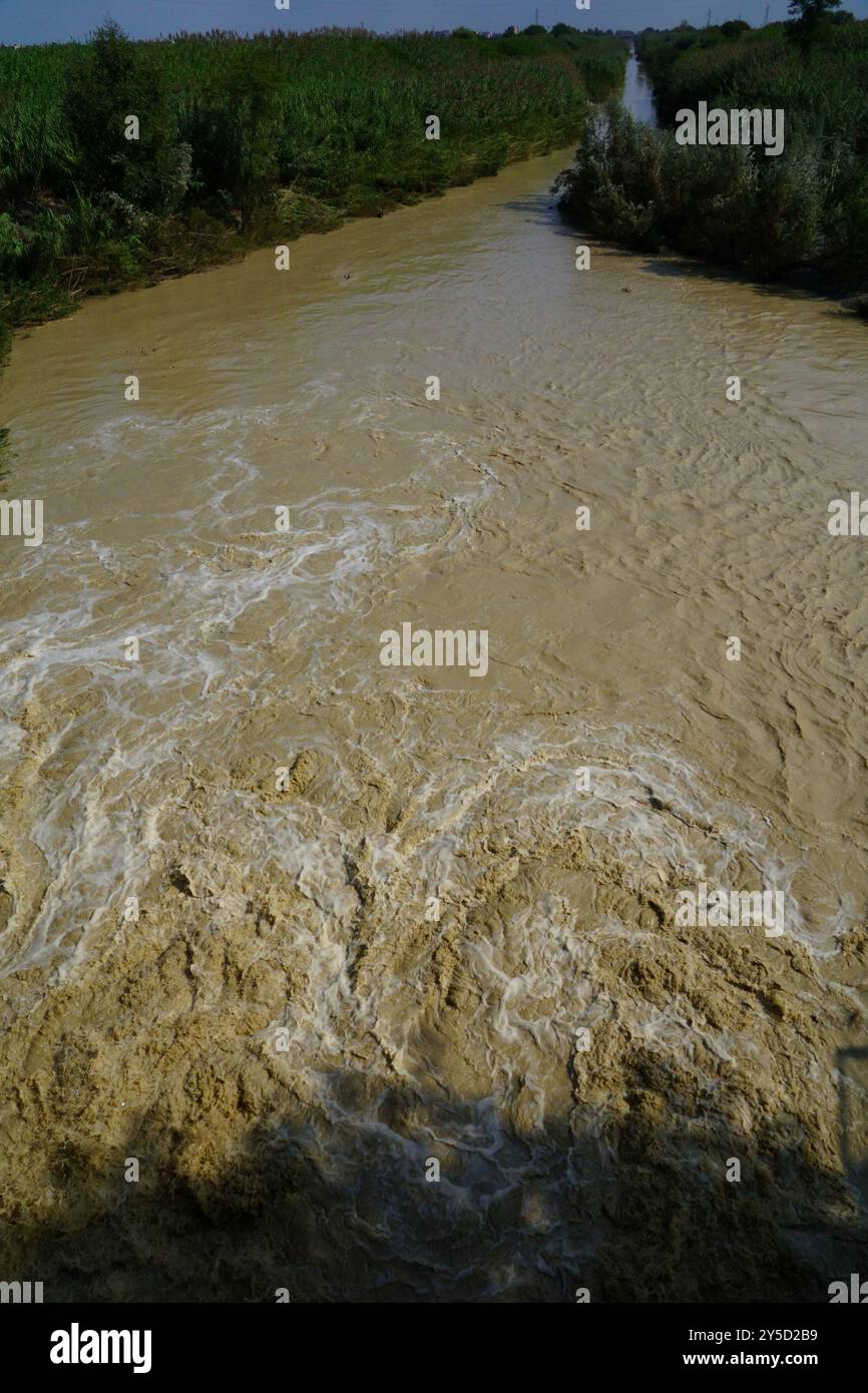 Romagna flooding 2024: Lamone area Stock Photo - Alamy
