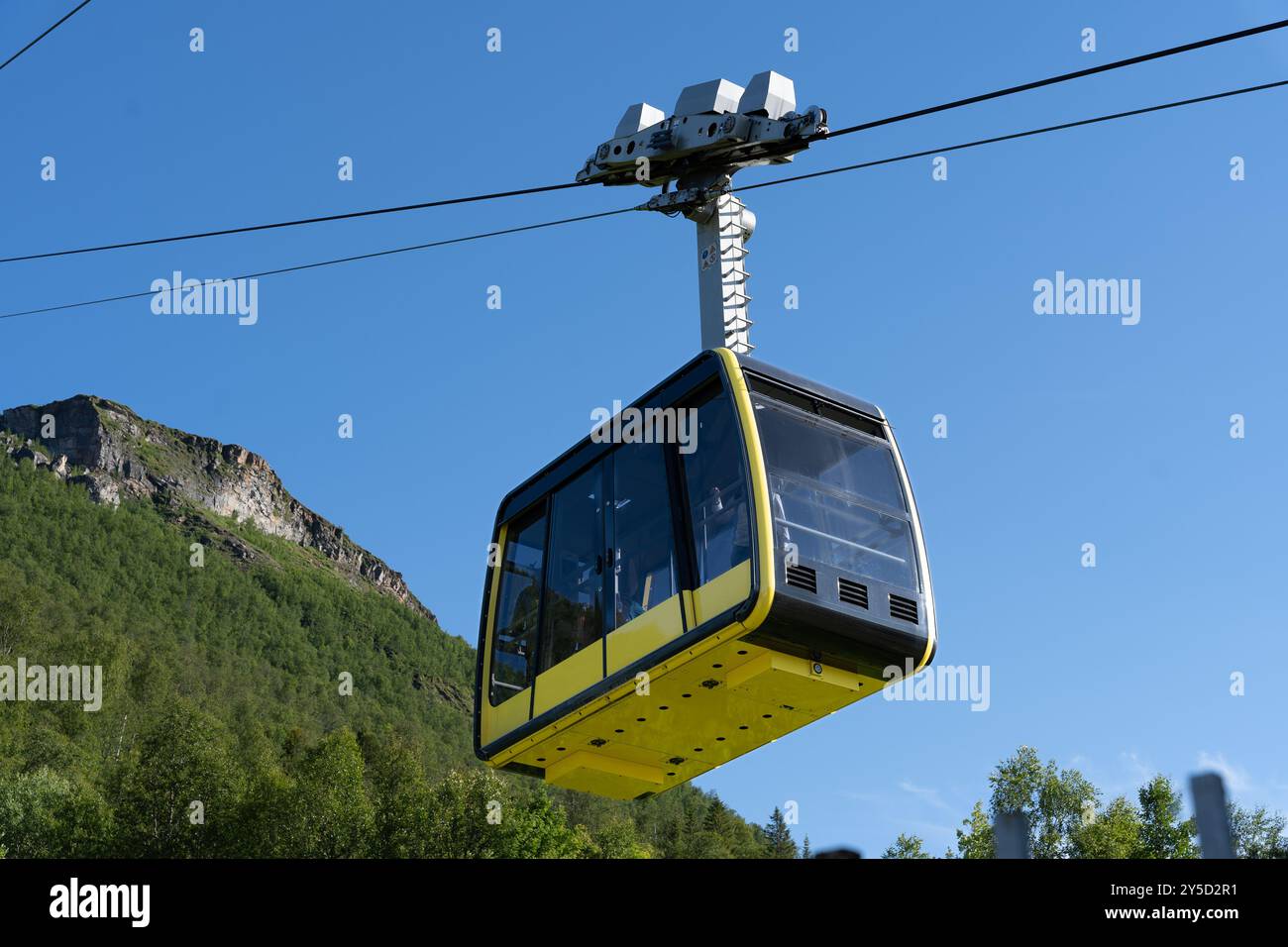 Fjellheisen cable car in Tromso, Norway Stock Photo - Alamy