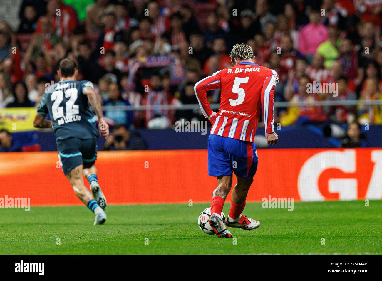 Rodrigo de Paul seen during UEFA Champions League game between teams of ...