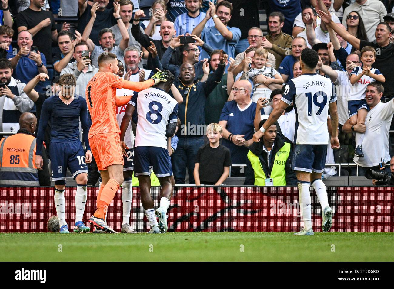 Tottenham Hotspur Stadium, London, UK. 21st Sep, 2024. Premier League ...