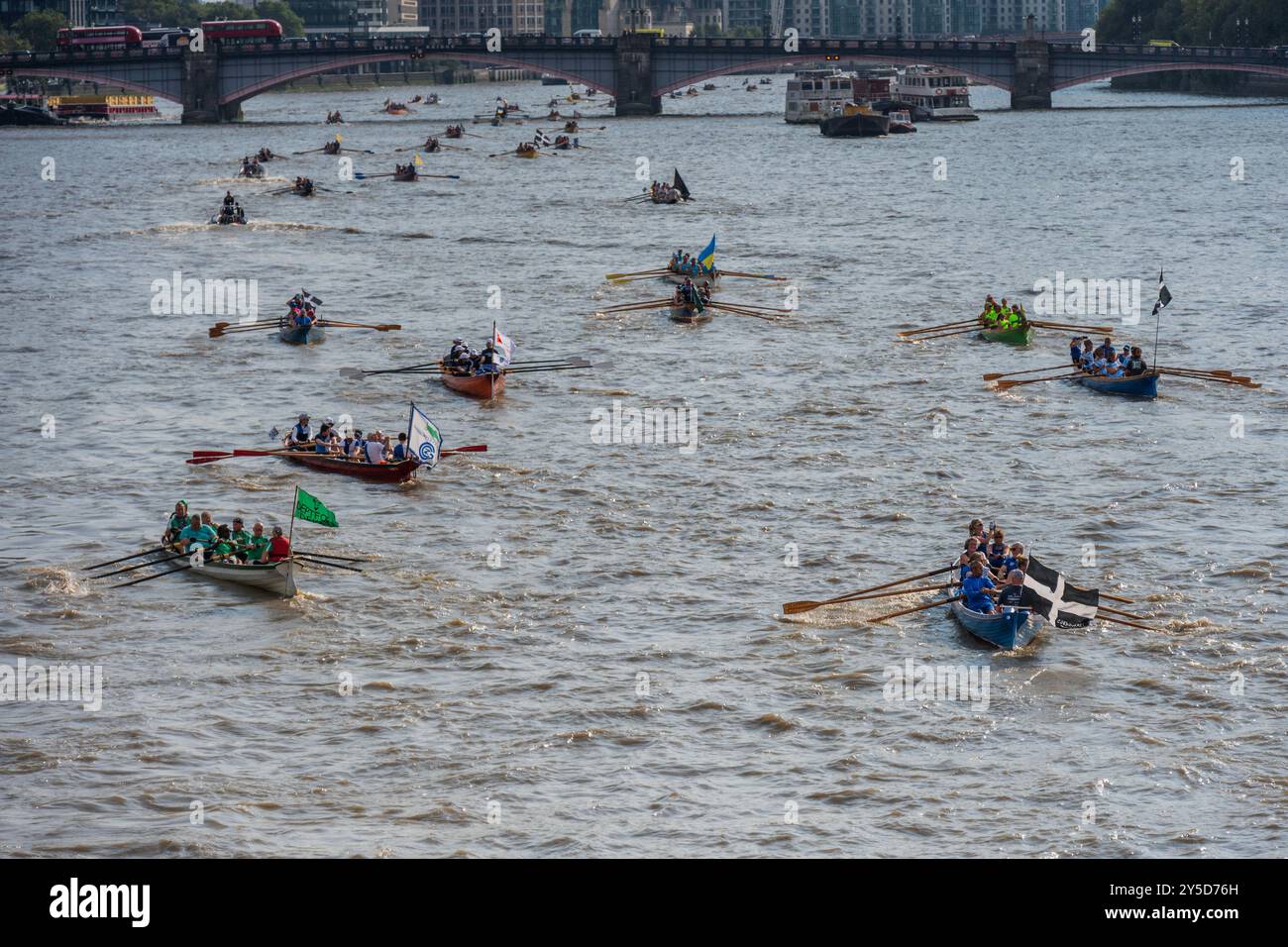 London, UK. 21st Sep, 2024. Reaching the Houses of Parliament - The ...