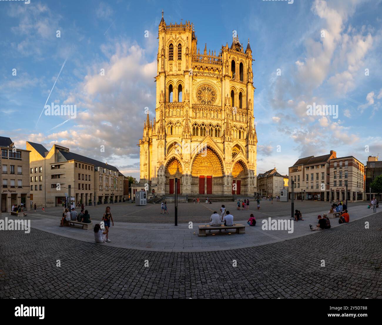 The cathedral of Amiens, France Stock Photo - Alamy