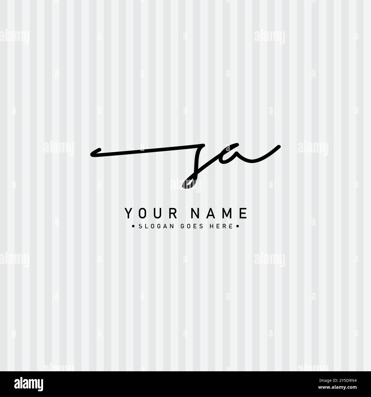 SA Handwritten Signature logo - Vector Logo Template for Beauty ...