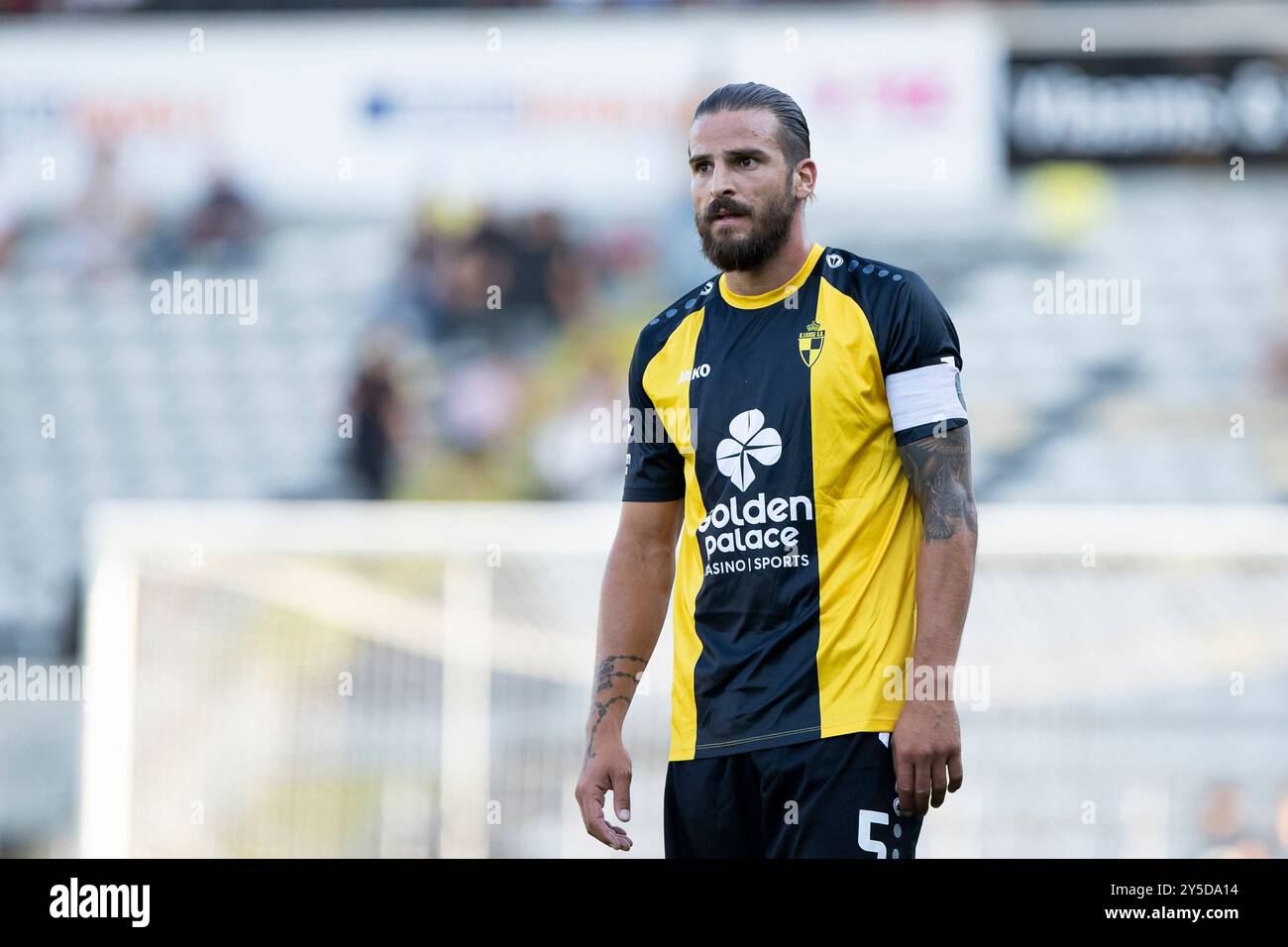 Lier, Belgium. 21st Sep, 2024. Lierse's Pietro Perdichizzi pictured ...