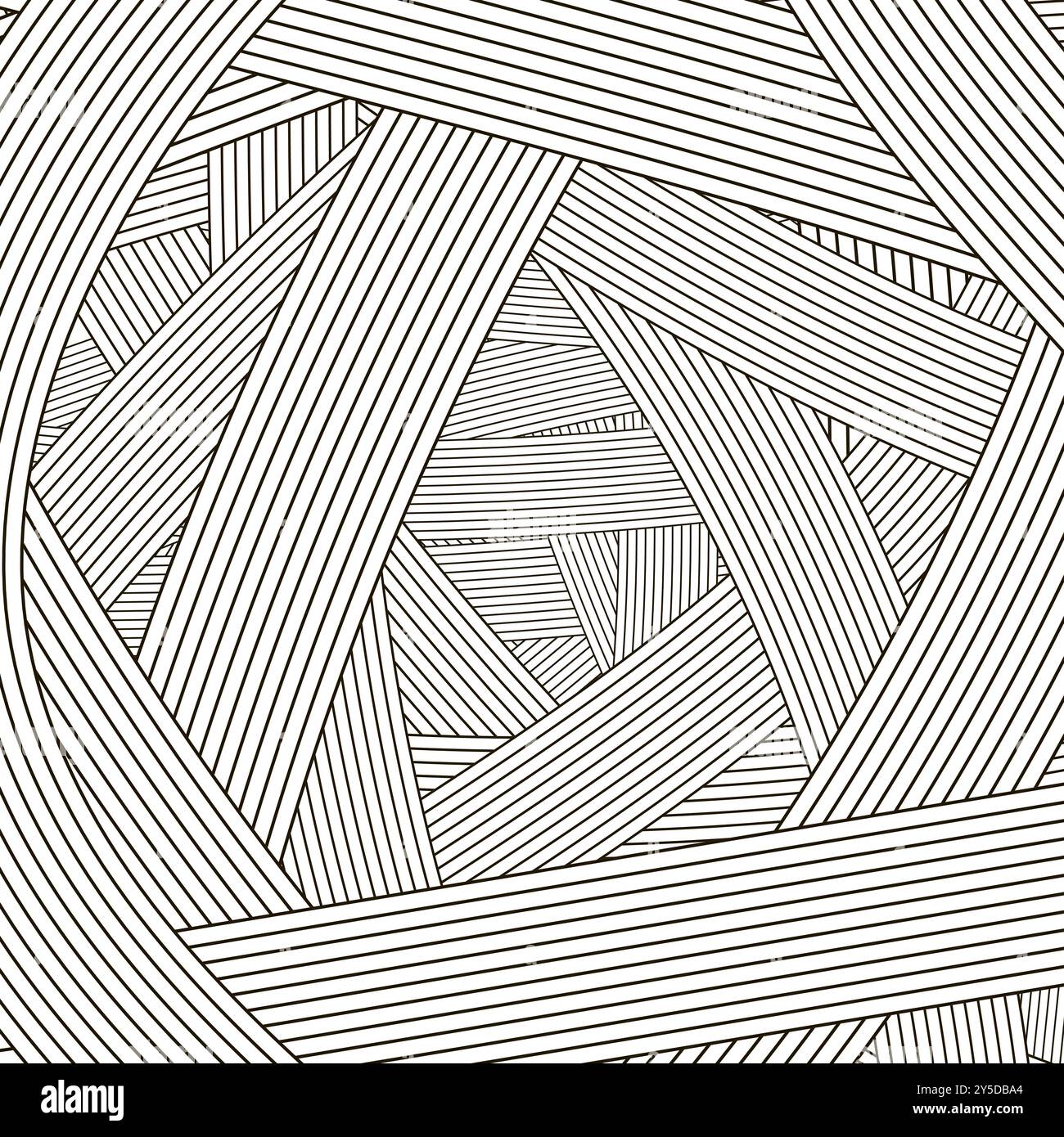 Vector abstract line pattern. Retro lined background Stock Vector Image ...