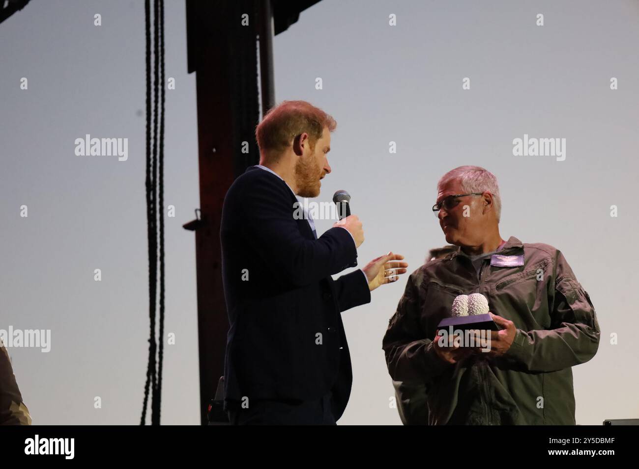 Summerland, Ca, USA. 20th Sep, 2024. Prince Harry, Duke of Sussex ...