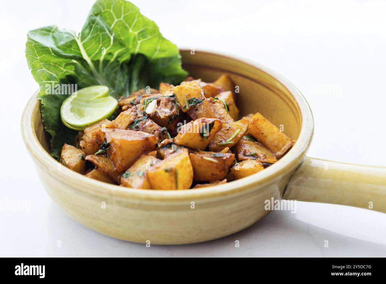 Batata harra lebanese middle eastern spicy fried garlic herb potato ...