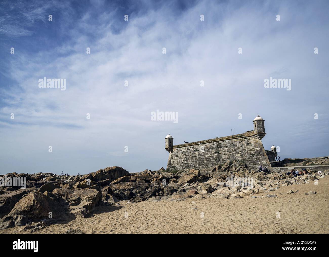 Castelo do queijo old fort landmark in foz do douro beach district of ...