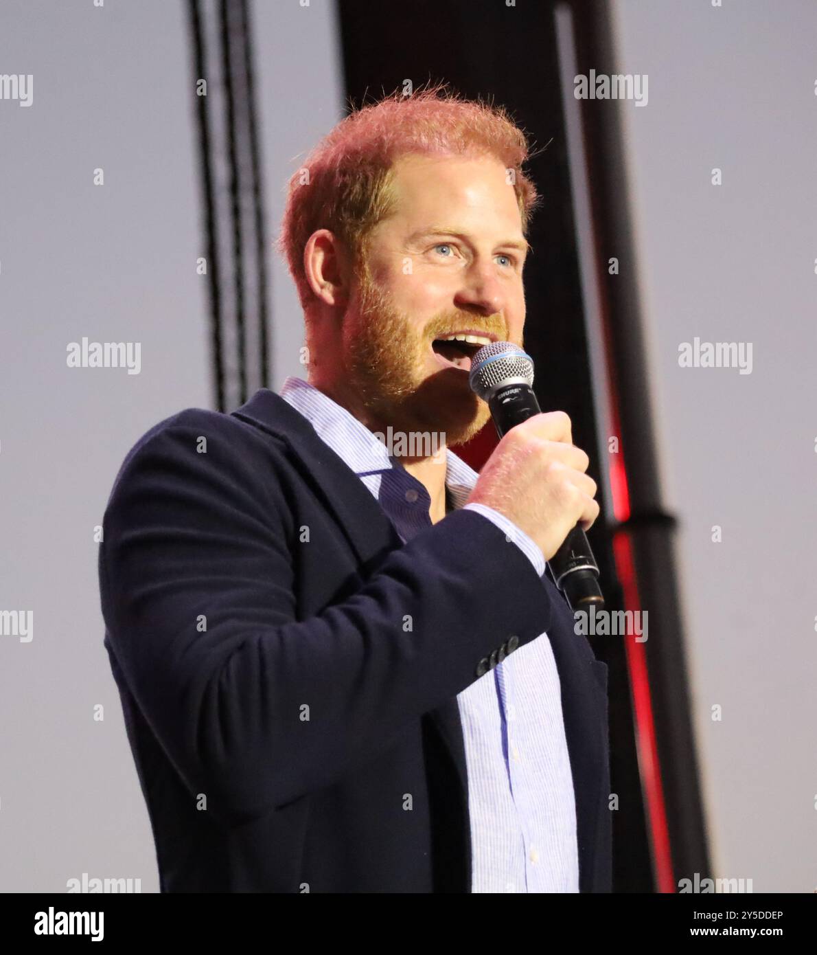 Summerland, Ca, USA. 20th Sep, 2024. Prince Harry, Duke of Sussex ...