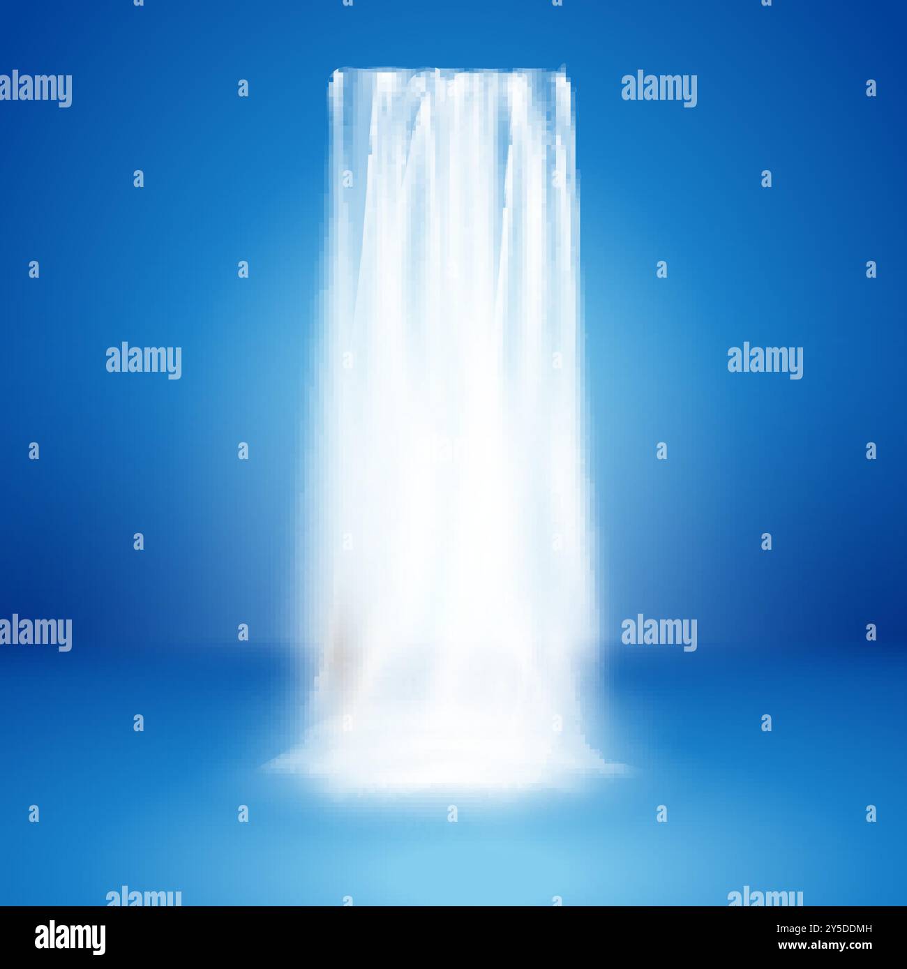 Waterfall river vector isolated stream mountain waterfall transparent ...