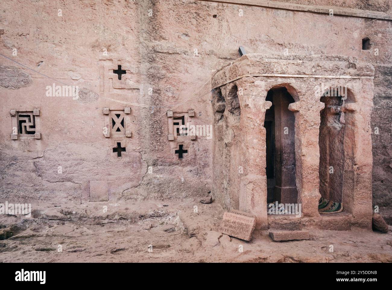 Famous ancient ethiopian orthodox christian rock hewn churches of ...
