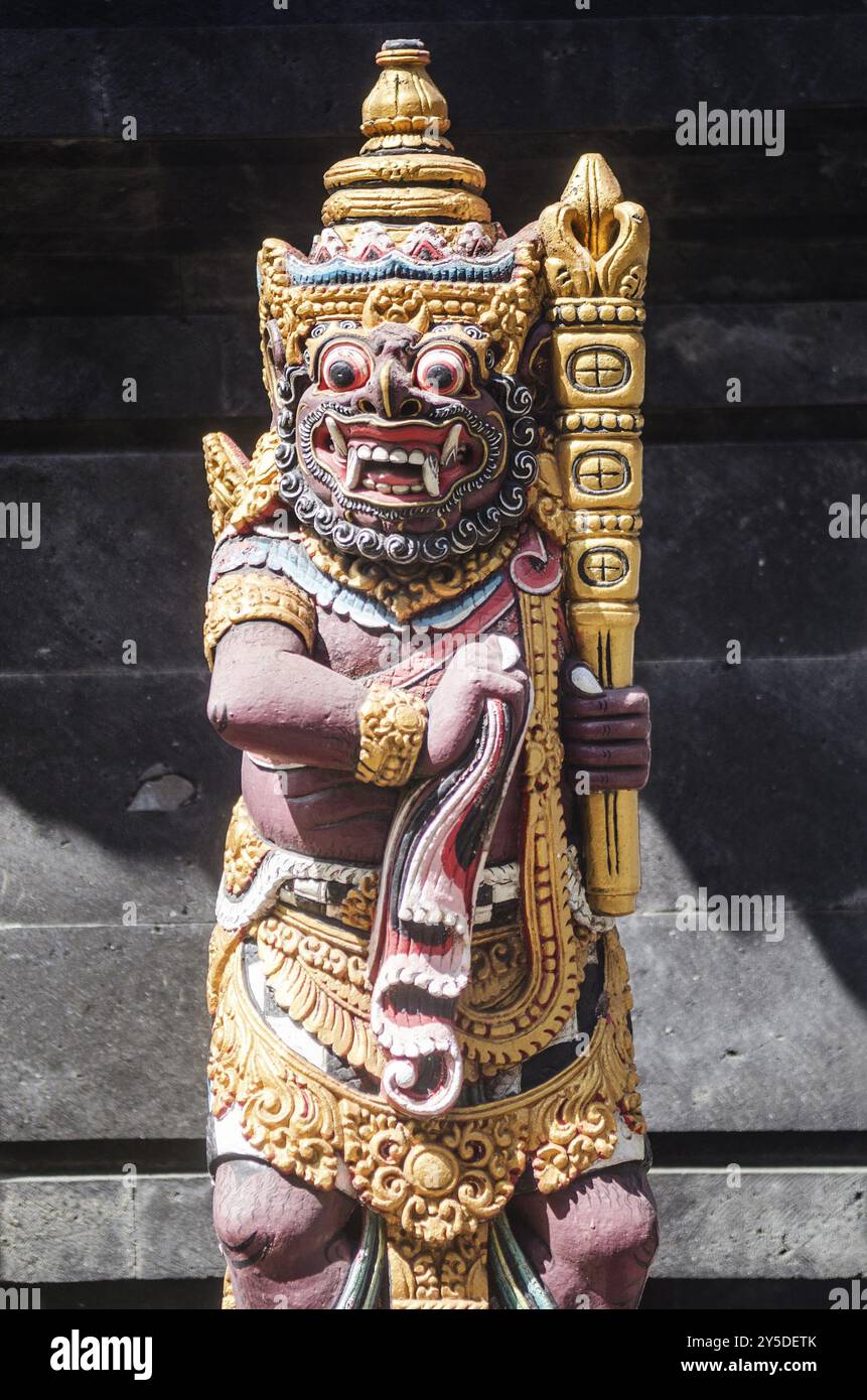 God statue in bali temple indonesia Stock Photo - Alamy