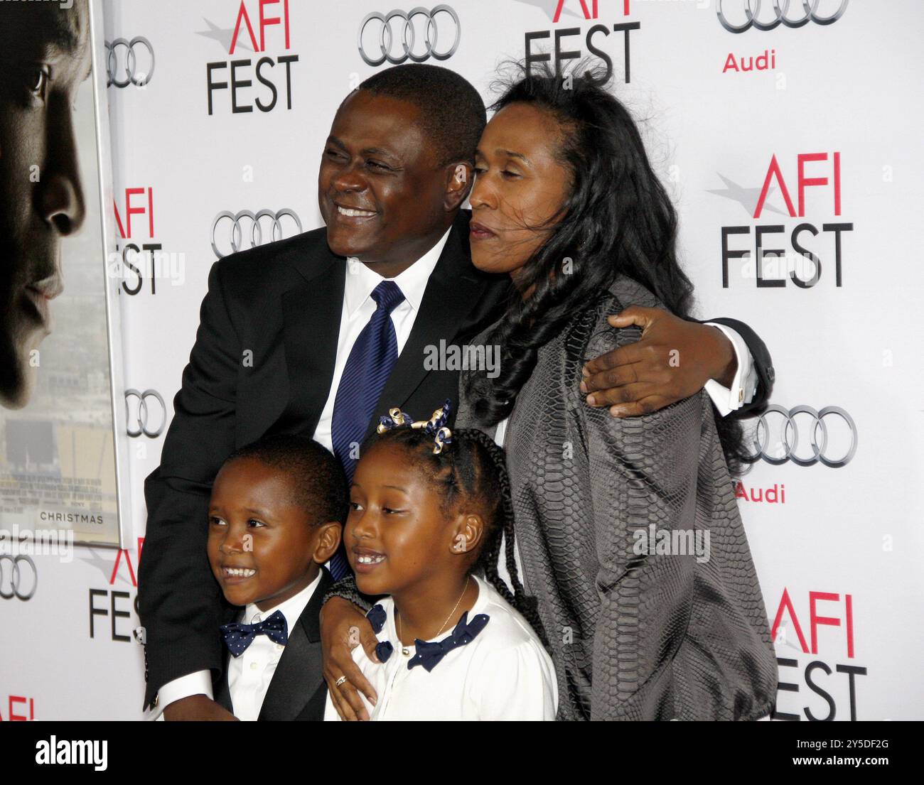 Dr. Bennet Omalu at the AFI FEST 2015 Centerpiece Gala premiere of ...