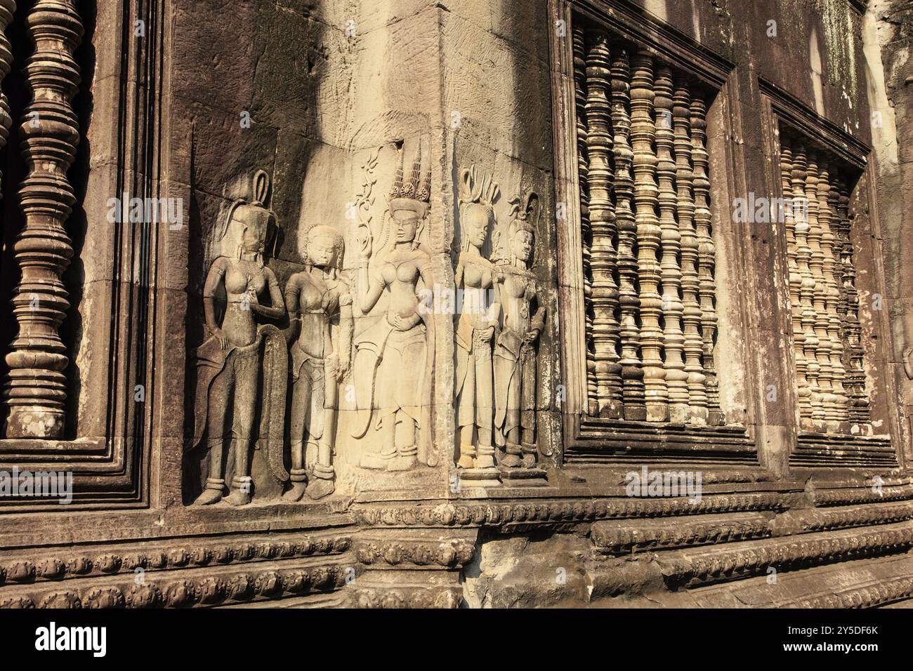 Angkor Wat, Cambodia, apsara, dancer, nymph, celestial dancer, temple ...