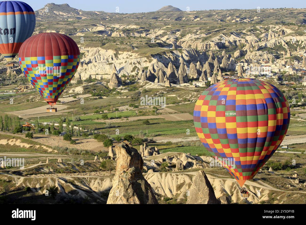 Balloon trip Cappadocia 025 Stock Photo - Alamy