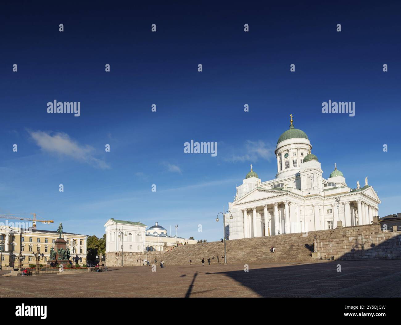 Senate square and city cathedral landmark in helsinki finland Stock ...